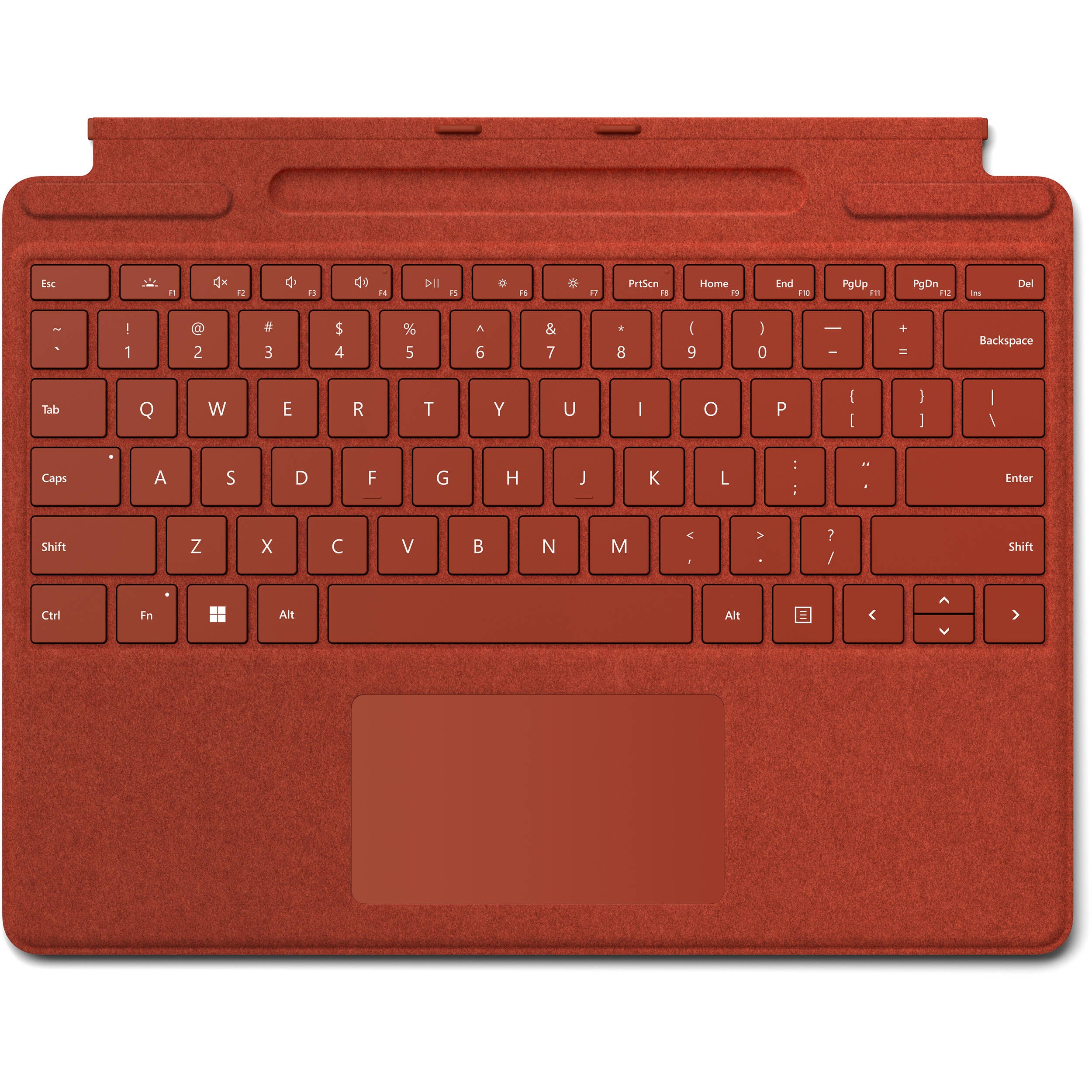 Microsoft Surface Pro Signature Keyboard Cover (Poppy Red) – Tarrant Stores